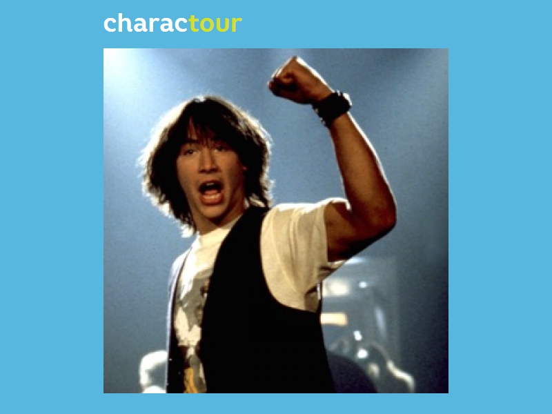 Ted Logan from Bill & Ted's Excellent Adventure | CharacTour