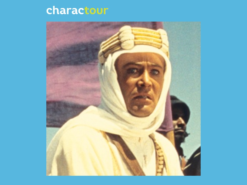 T.E. Lawrence from Lawrence of Arabia | CharacTour
