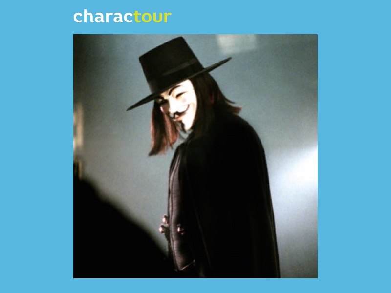 V from V for Vendetta | CharacTour